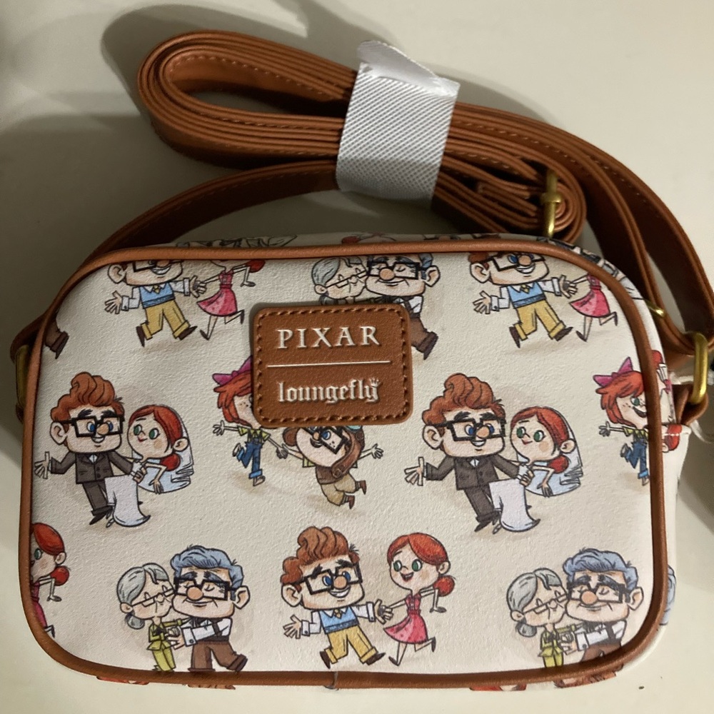 Loungefly Disney Pixar Up Crossbody Carl And Ellie Th… - Gem